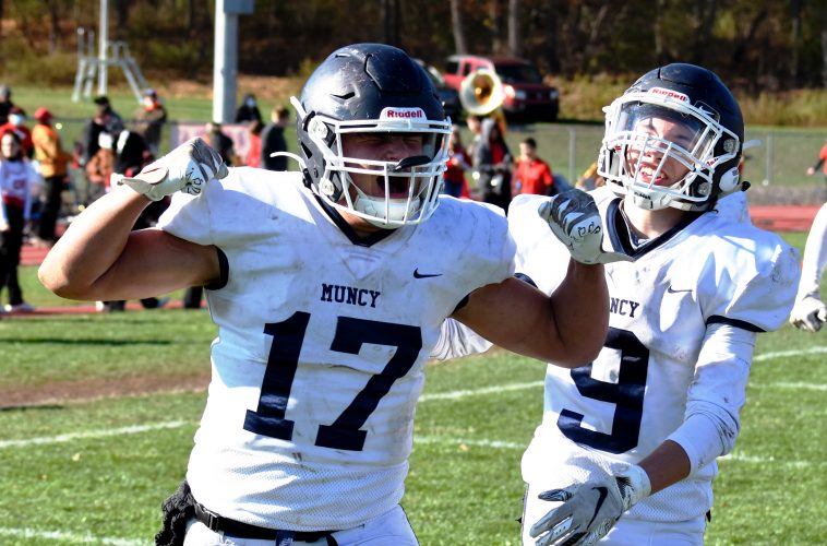 Ross Eyer helps seal Muncy’s 21-16 win over Canton to claim District 4 ...